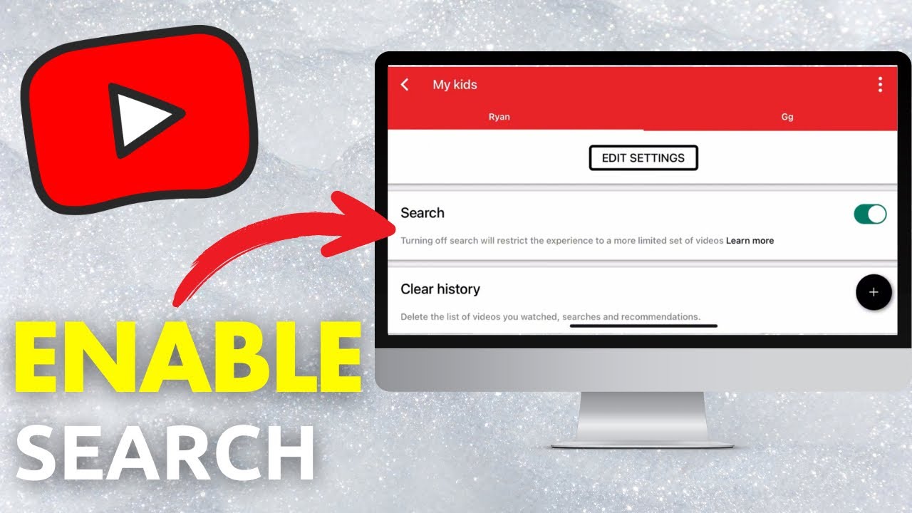 How to Enable Search on YOUTUBE KIDS (EASY!) - YouTube