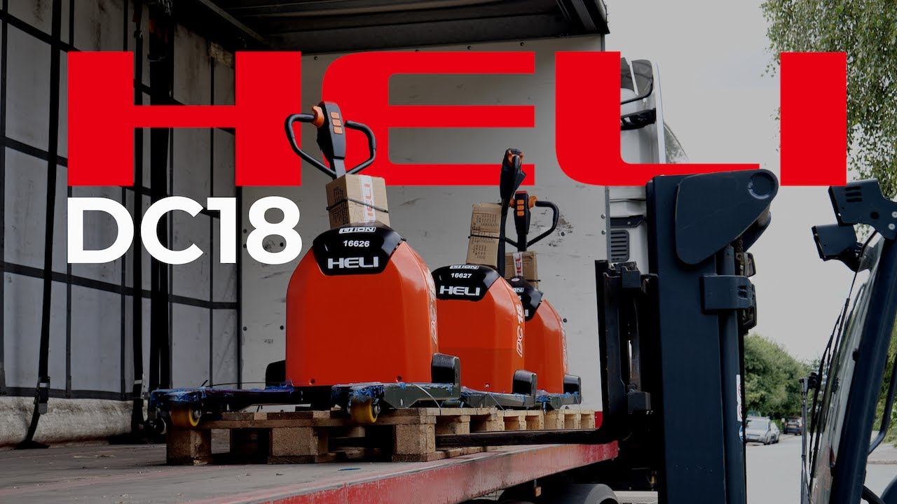 Heli DC18 Electric Pallet Truck - Efficiency and Innovation in Stock ...