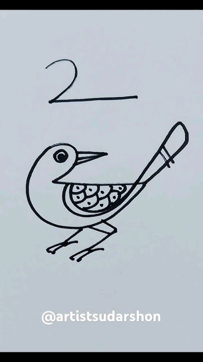 2=🐦Bird #drawing #painting #stepbystep #easydrawing #kidslearning # ...