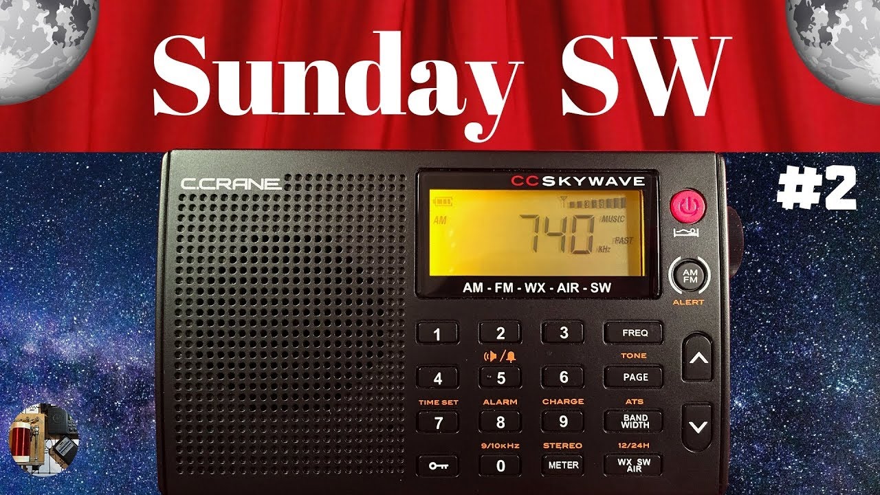 C.Crane CC Skywave Radio | Sunday SW 04:12 UTC 3/17/2019 (#2) - YouTube