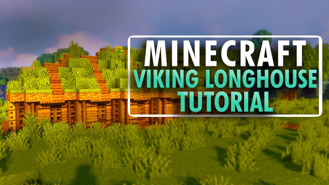 Minecraft Tutorial: Viking Longhouse - YouTube