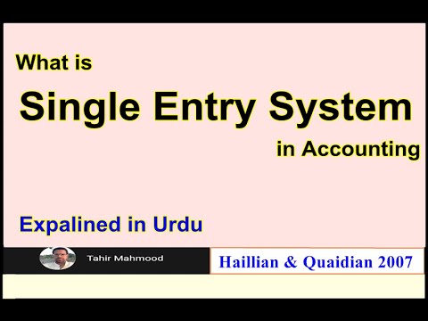 What is Single Entry System? | Accounting for B.Com Part 1 | # ...