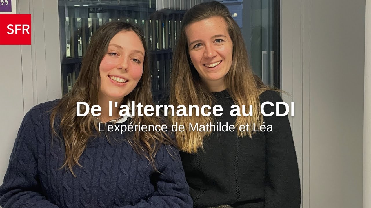 De l'alternance au CDI - L'expérience de Mathilde et Léa - YouTube