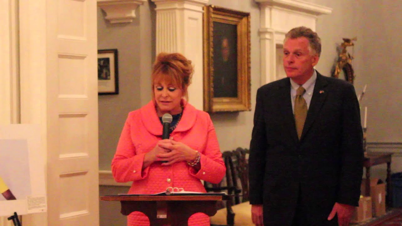 Debbie Johnston Speaks at Governor's Mansion - YouTube