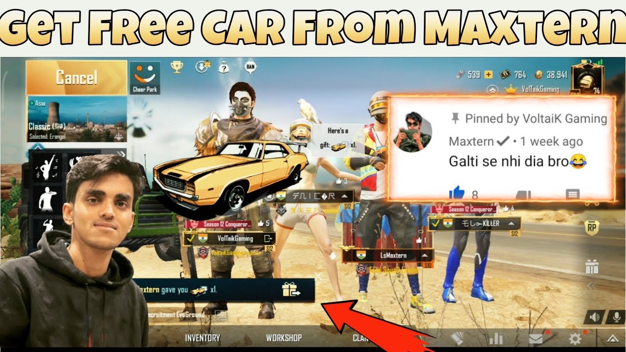 How i Meet with my favorite Youtuber Ft. Maxtern | And Get cars from ...