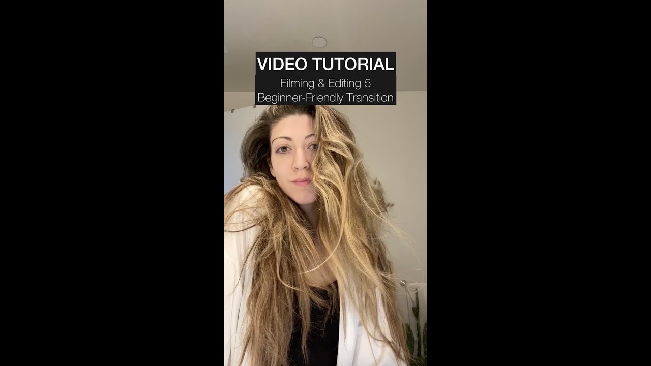 TikTok Video Tutorial - 5 Beginner-Friendly Transitions - YouTube