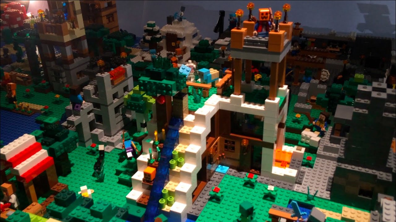 Custom LEGO Minecraft Display Walkthrough! | atelier-yuwa.ciao.jp