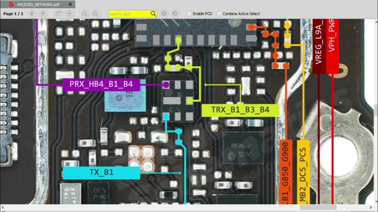 oppo A9 2020 network solution/ Borneo schematic and hardware solution - YouTube