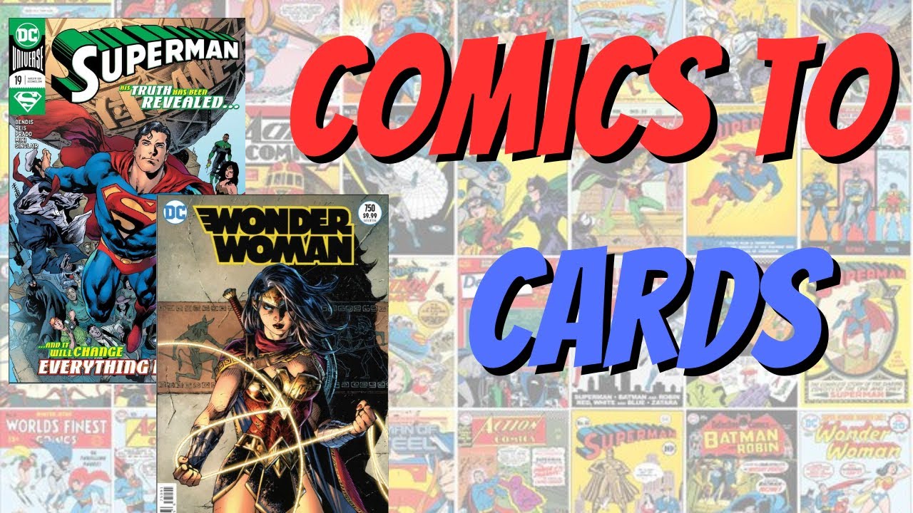 Comics to Cards - DC Dual Force Card Origins! - YouTube