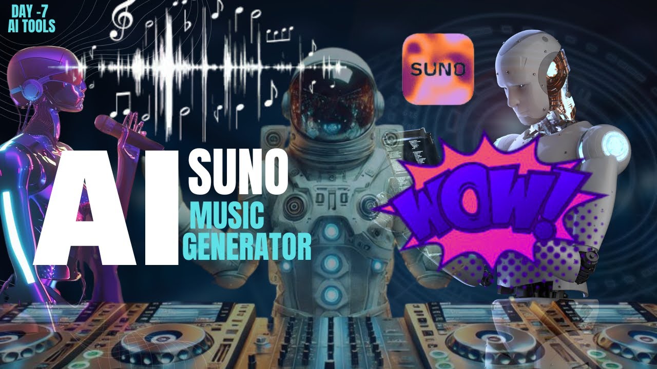 DAY-7 AI TOOLS || Unleashing Creativity with Suno AI: Make Stunning ...