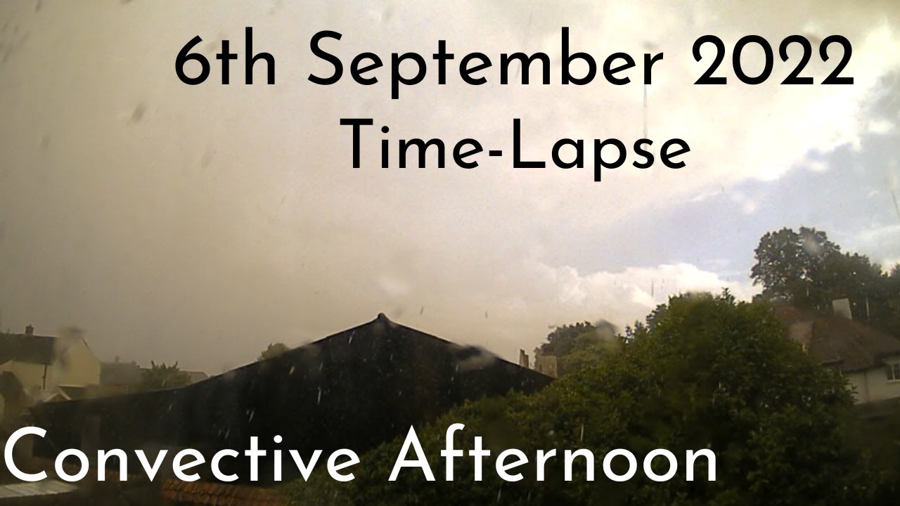 Convective Afternoon - 6 September 2022 Time-Lapse - YouTube