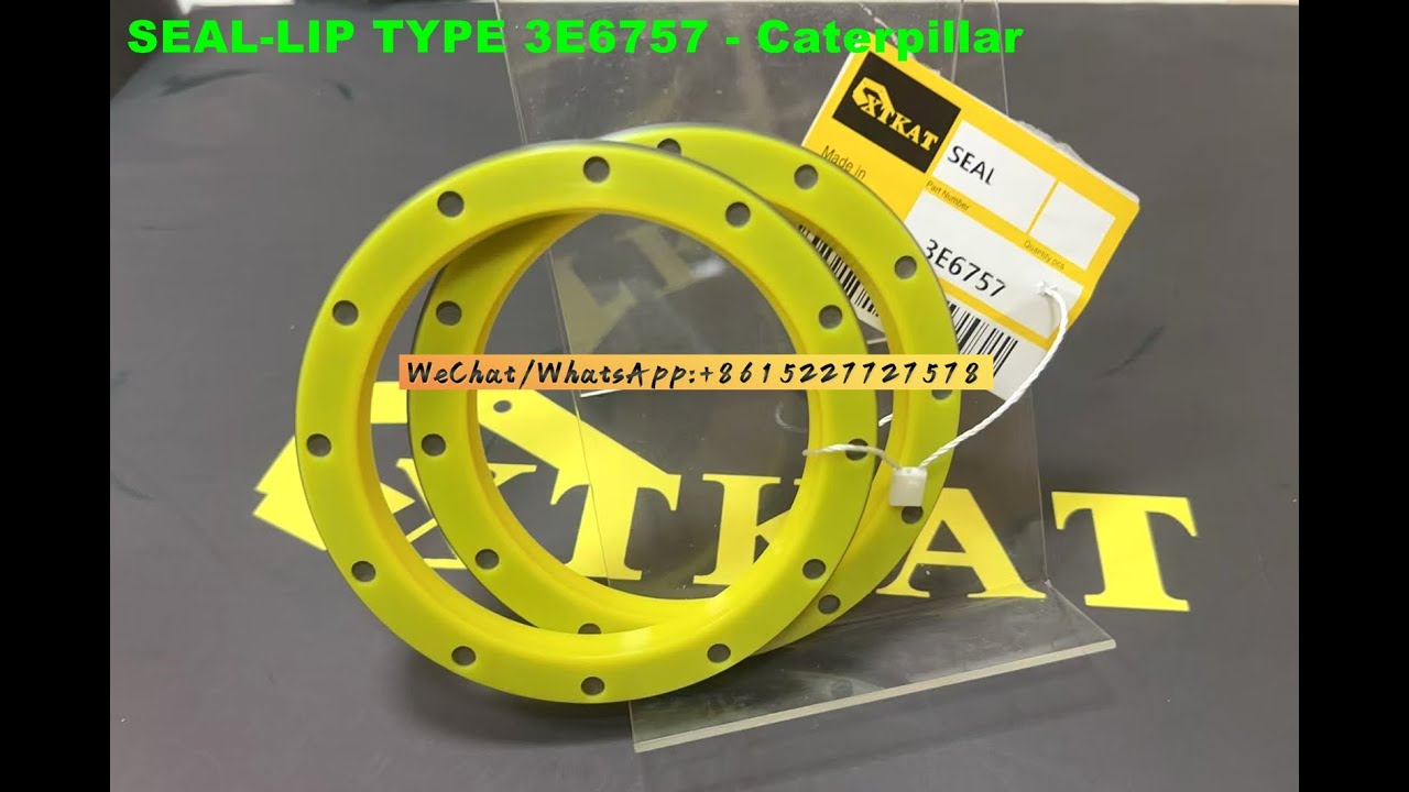 XTKAT 3E6757 seal lip type fits Caterpillar 3E-6757 #caterpillar - YouTube