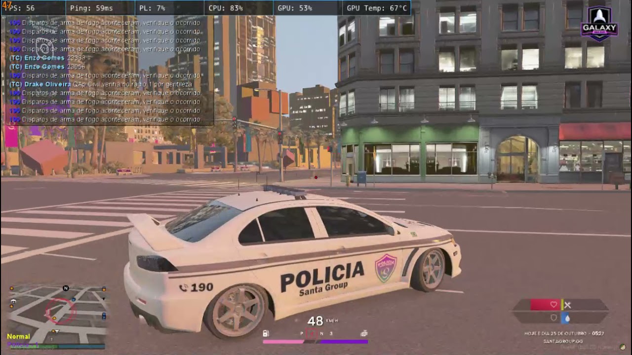 FiveM BRASIL GALAXY RP jogar galaxy rp com br SANTAGROUP SANTA GROUP ...