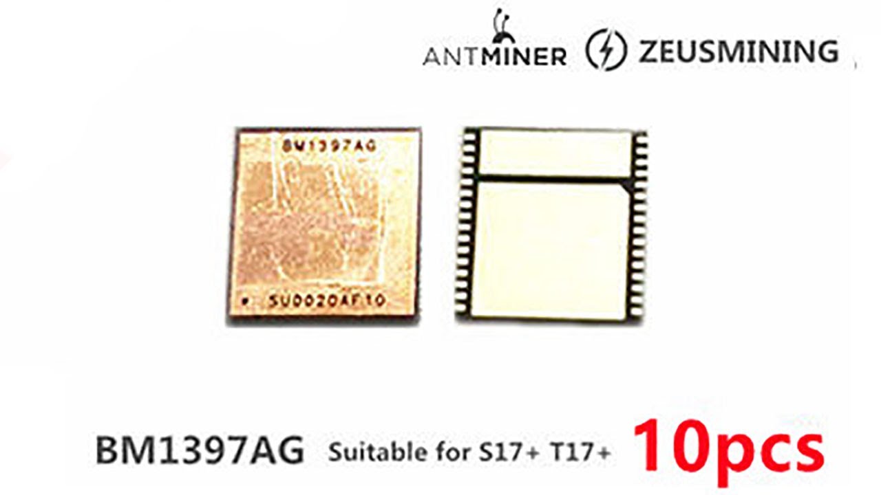 BM1397 BM1397AG ASIC chip for S17 S17+ S17Pro T17 T17+ - YouTube
