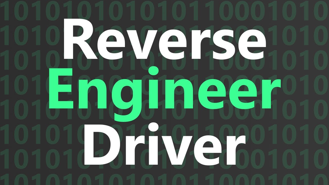 Reverse Engineering Simple Windows Driver - YouTube