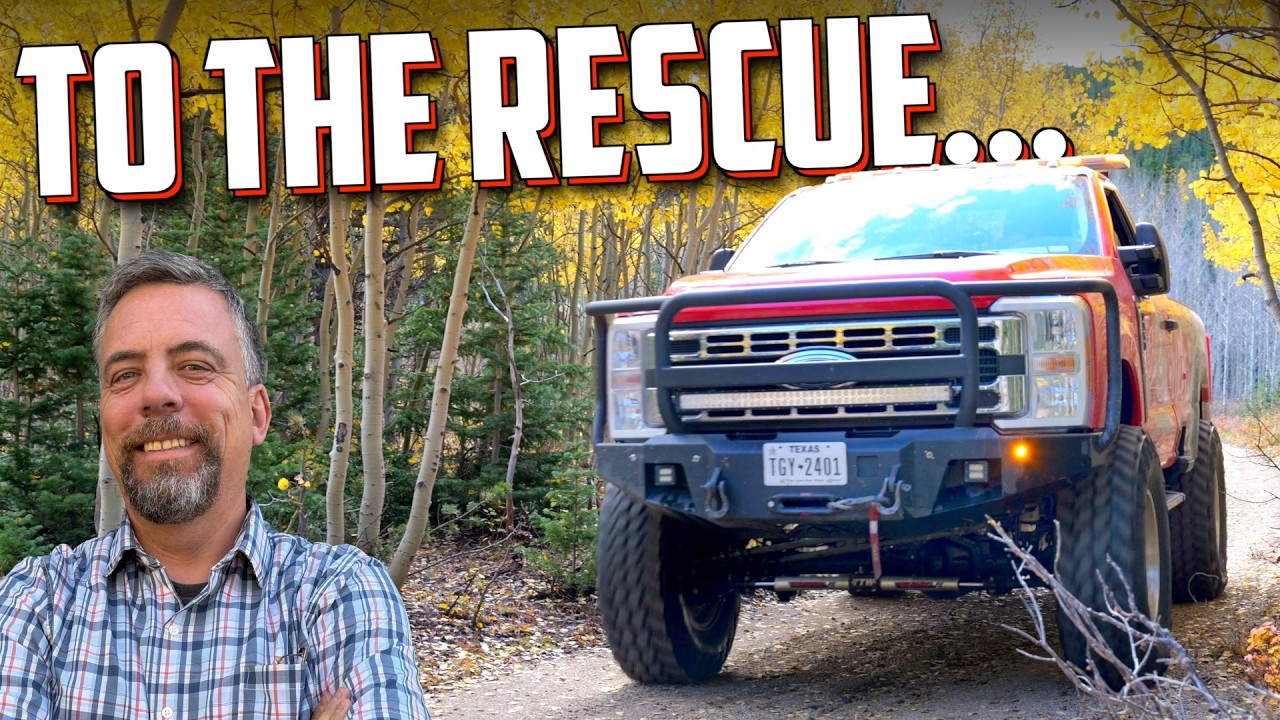 I Drove My Ford F-350 4x4 Wrecker 1,000 MILES To Rescue Tommy & His New ...