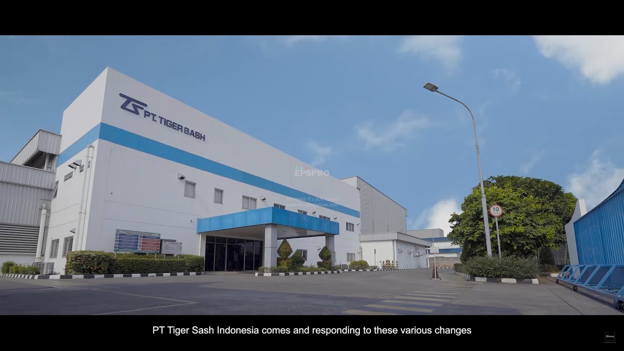 VIDEO COMPANY PROFILE MANUFACTURE PT TIGER SASH INDONESIA - YouTube