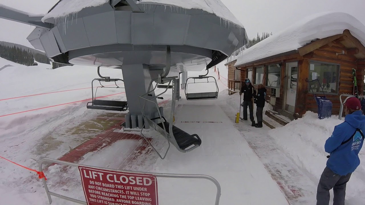 Big Sky Swift Current Express First Chair - YouTube