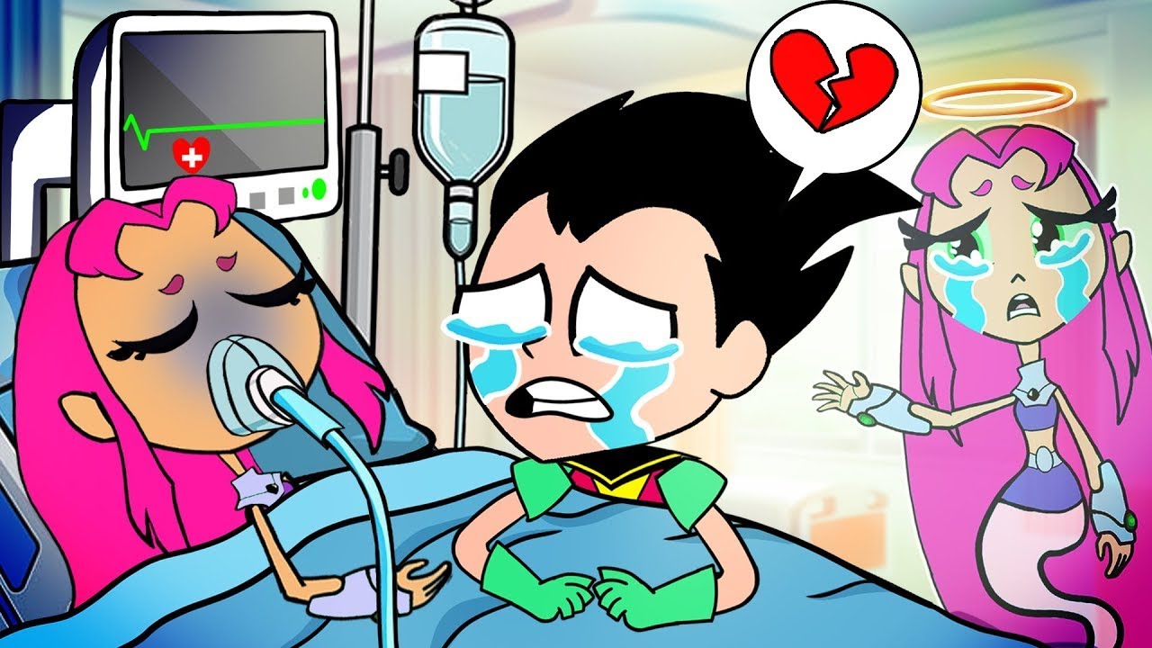 Titans Go! (Animation) Goodbye Rosa - Robin & Starfire Lost Daughter 😭😭 ...