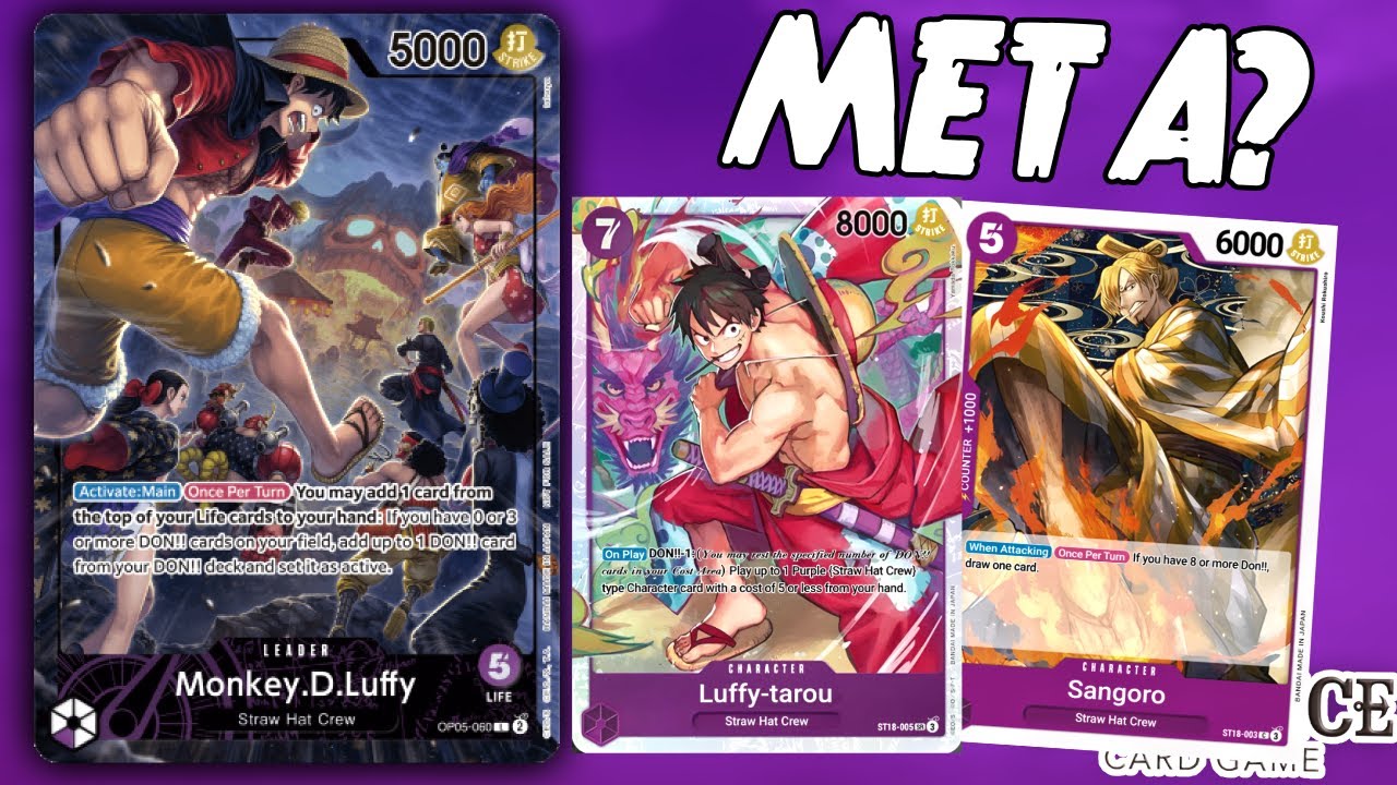 Purple Luffy Back in the Meta? (OP09 Deck Profile) - YouTube