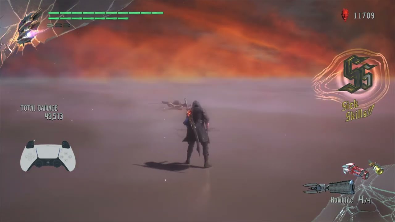 Devil may cry 5 Nero overture combo(easy) - YouTube