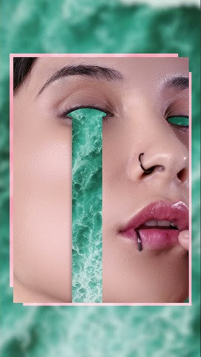 Abstract photograph of a woman crying ocean waves - YouTube