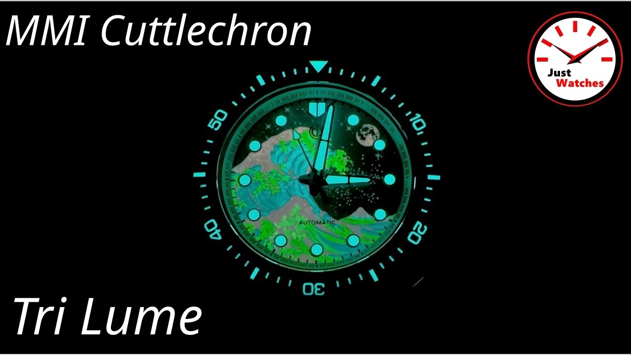 The Tri Lume CuttleChron from MMI - Incredible use of lume! - YouTube