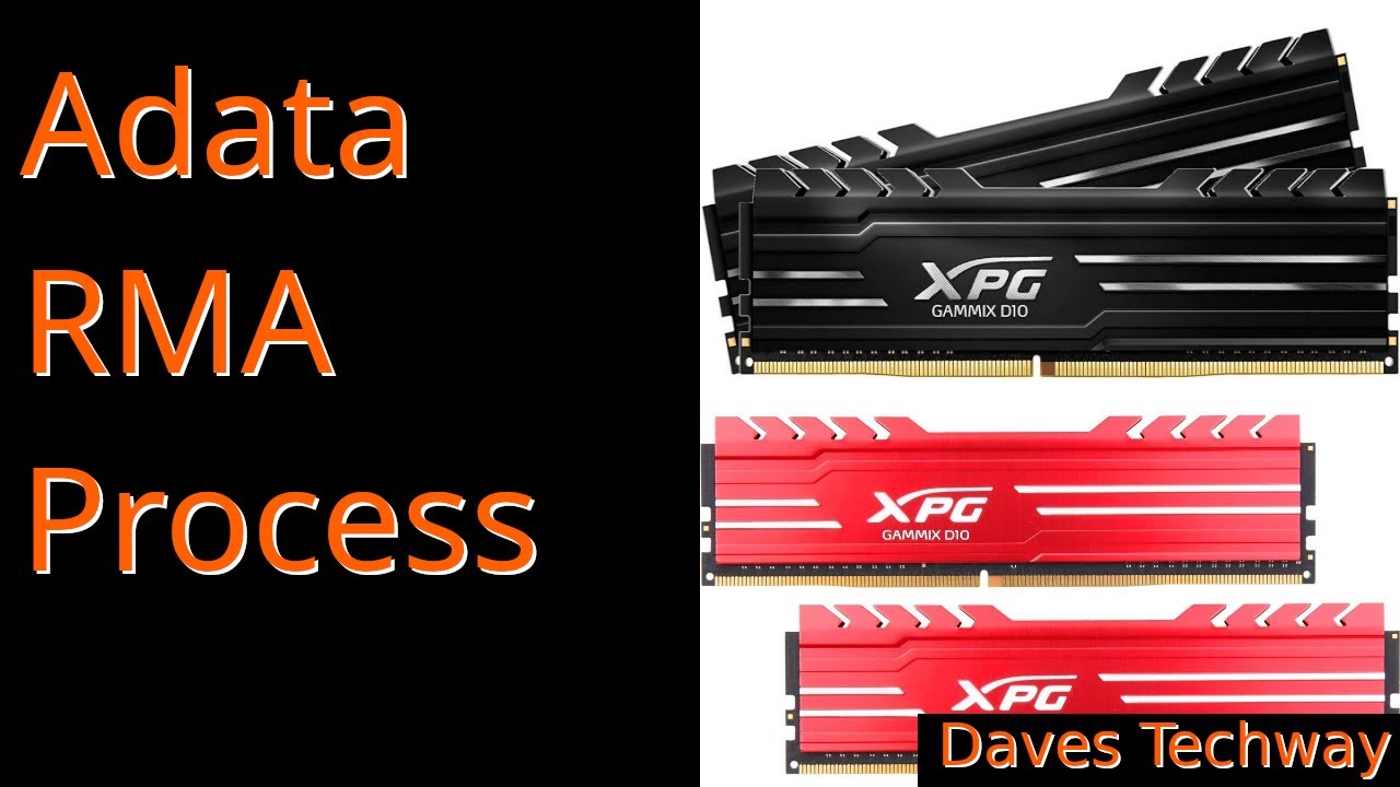 How good is Adata Ram Warranty RMA Process - YouTube