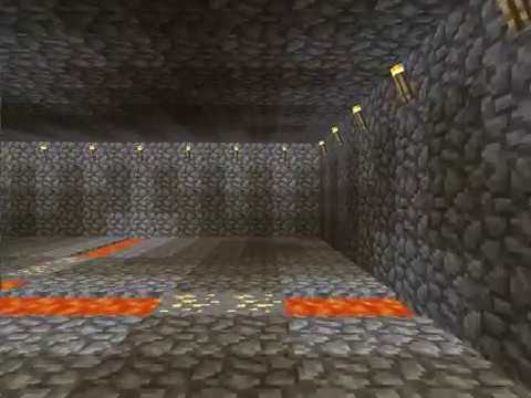 Minecraft bridge/gap 15x15 world - YouTube