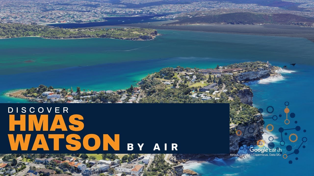 HMAS Watson Aerial Tour - YouTube