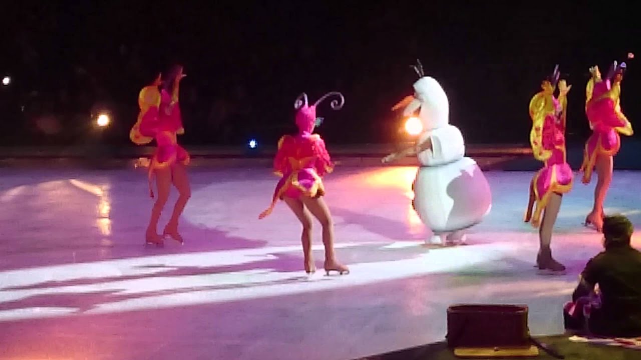 Disney on ice the O2 - 24/12/15 - YouTube