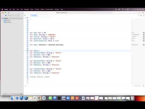 9742735256 - iPhone / iOS Training - Structures in Swift in depth - YouTube