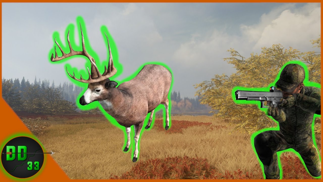 We Had The Most Epic 10mm Glock Whitetail Hunt! Call Of The Wild - YouTube