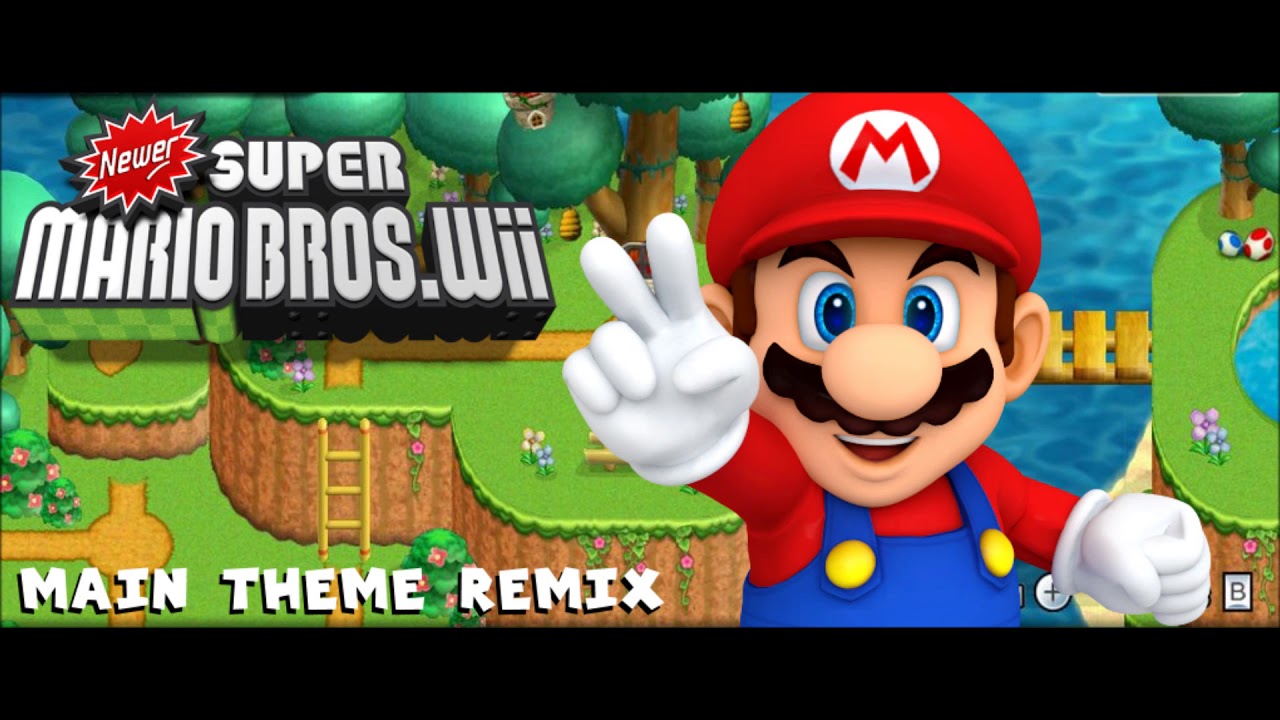 Newer Super Mario Bros Theme Remix - YouTube