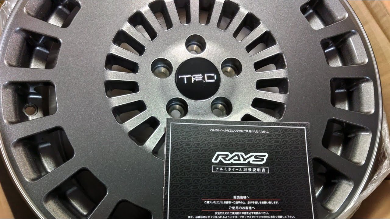 #TRD #TF8 18インチ #50プリウス ZVW50 センターキャップ - YouTube
