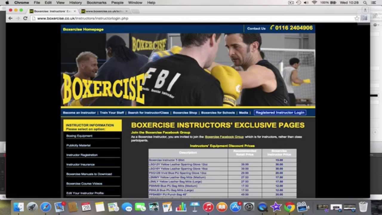 Boxercise Instructor Resources Intro - YouTube