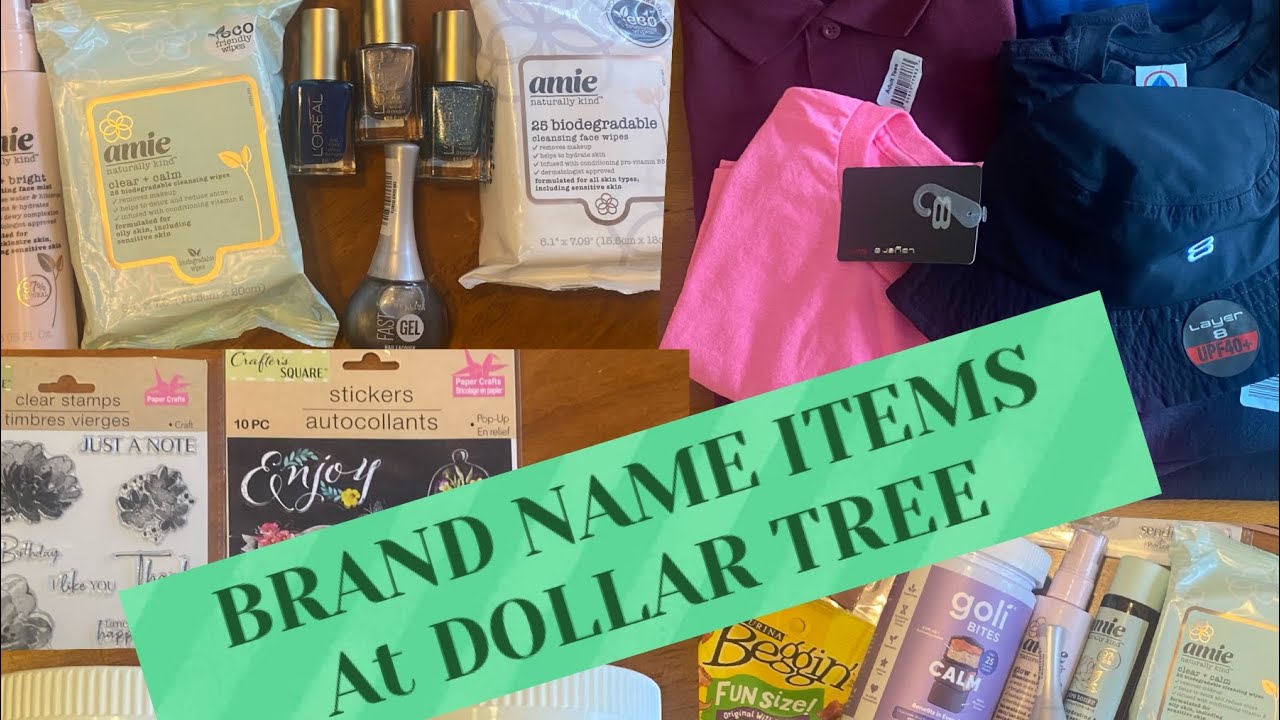 DOLLAR TREE HAUL🛍BRAND NAME ITEMS AT DOLLAR TREE|NEW ARRIVALS AMAZING ...