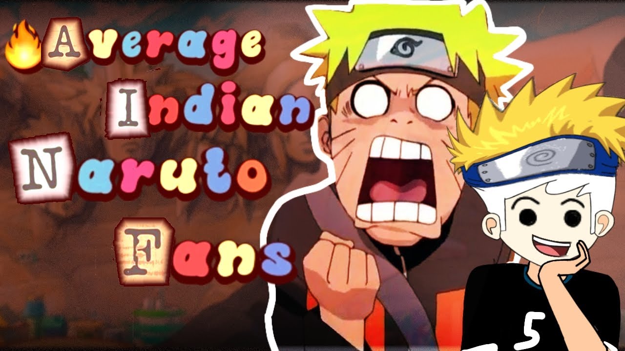 Average Indian Naruto fans || funny animation - YouTube