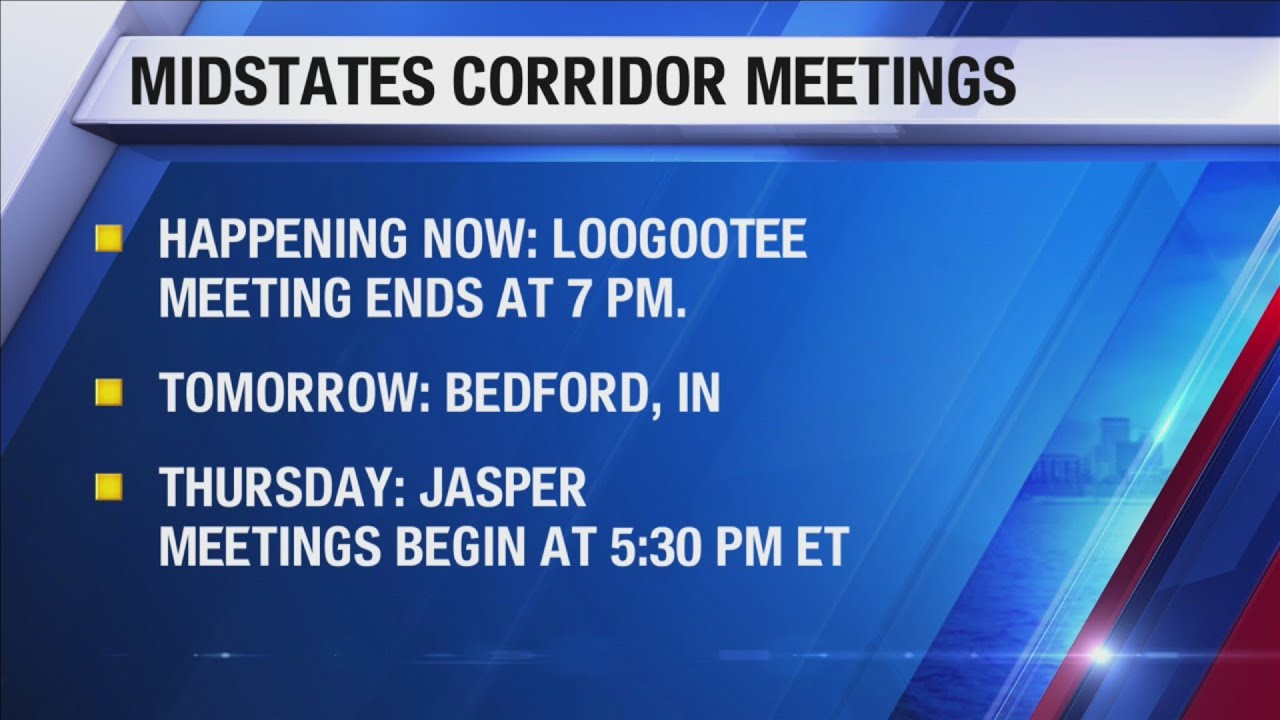 Mid-States Corridor Project holds first meeting - YouTube