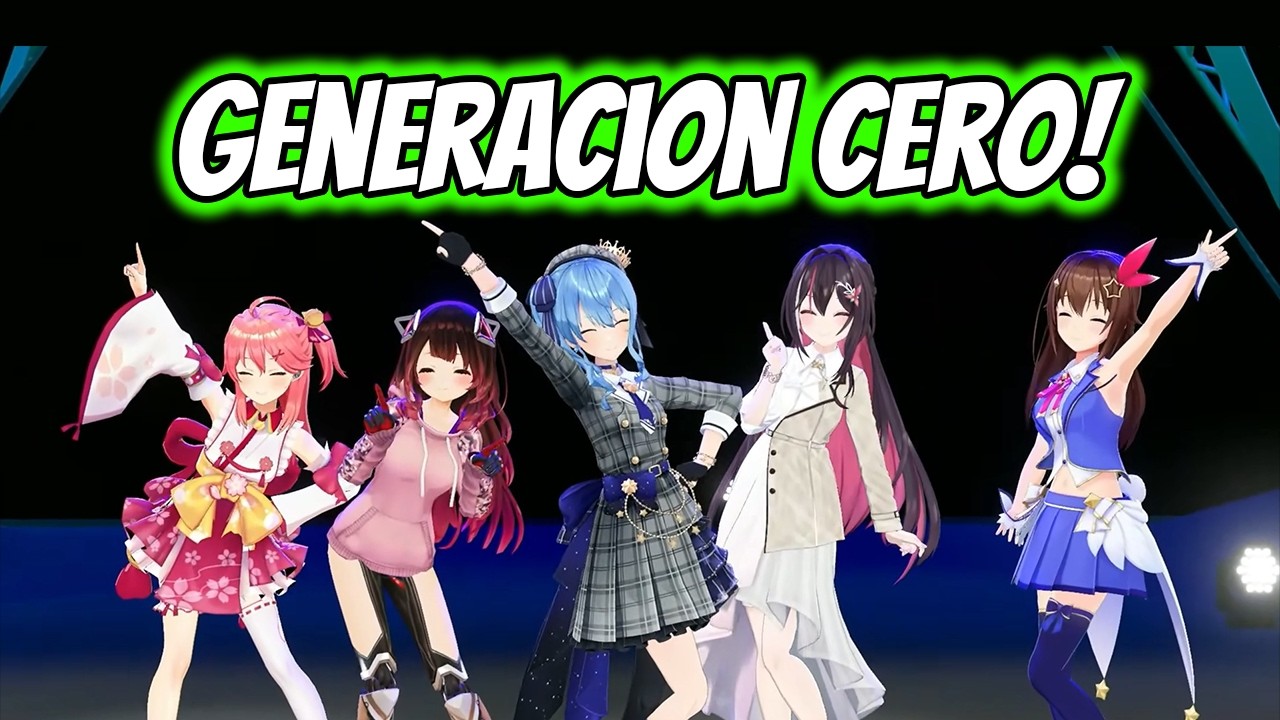 La generación 0 de Hololive canta BIBBIDIBA en el #hololivefesEXPO25 - YouTube