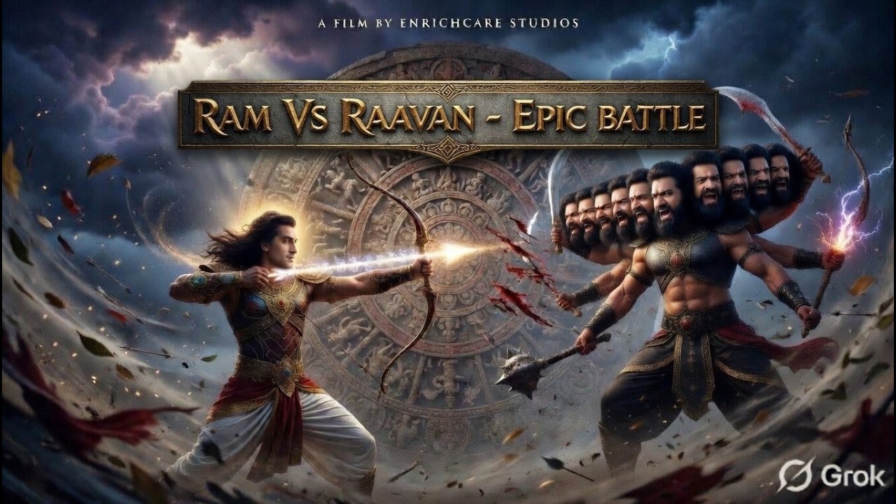 Ramayan Trailer AI (2026) | Epic Ram vs Ravan Battle | Cinematic ...