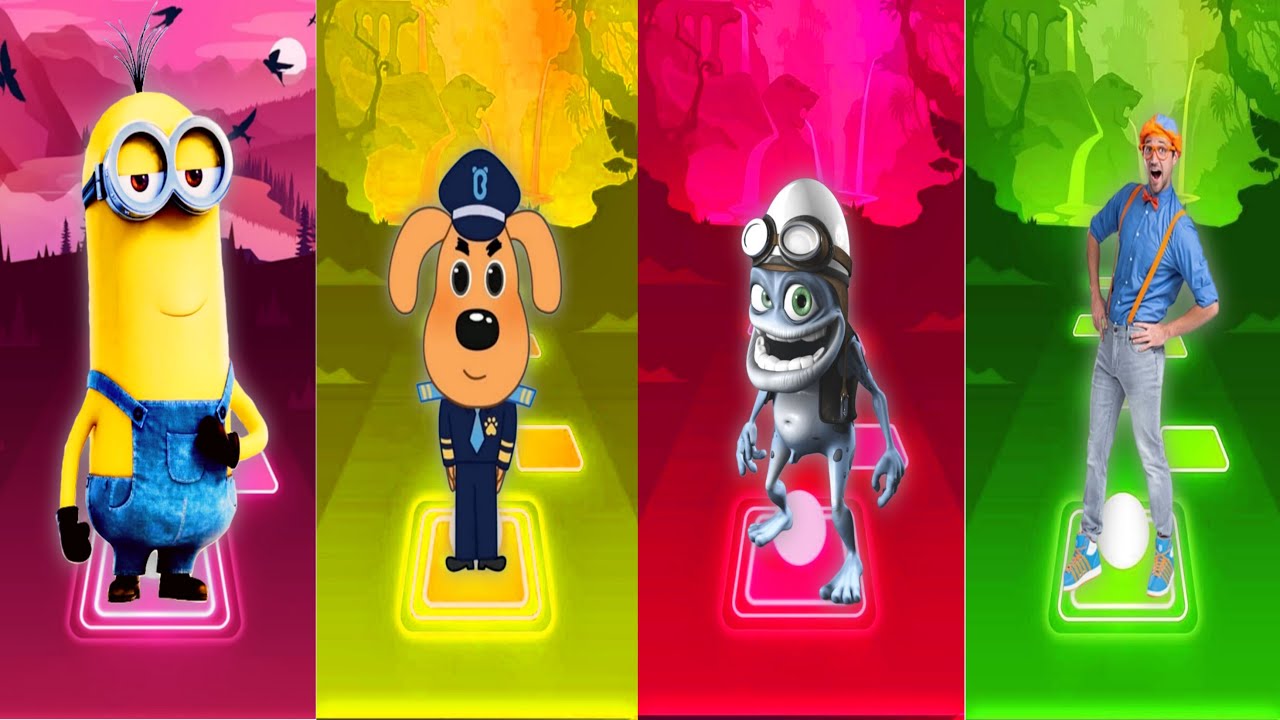 Ultimate Mashup with Minions Sheriff Labrador Crazy Frog and Blippi ...