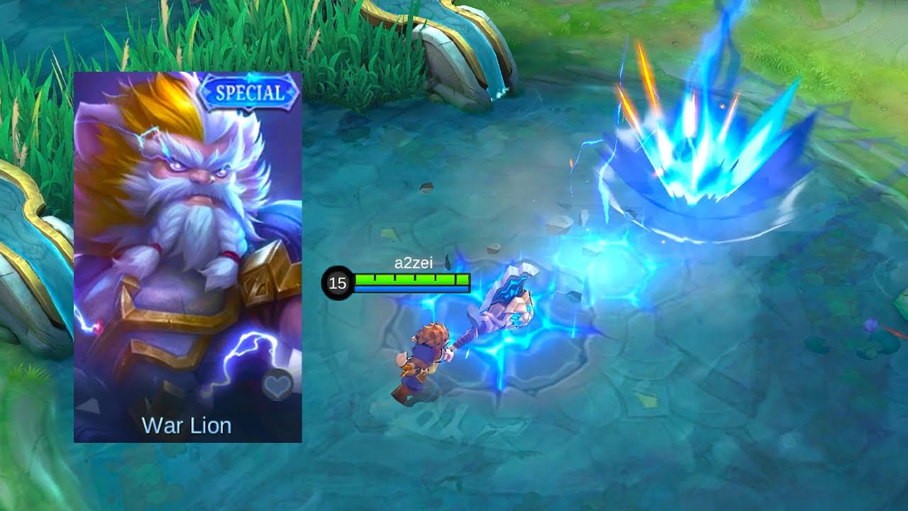 Aulus War Lion Skin MLBB Spotlight - YouTube