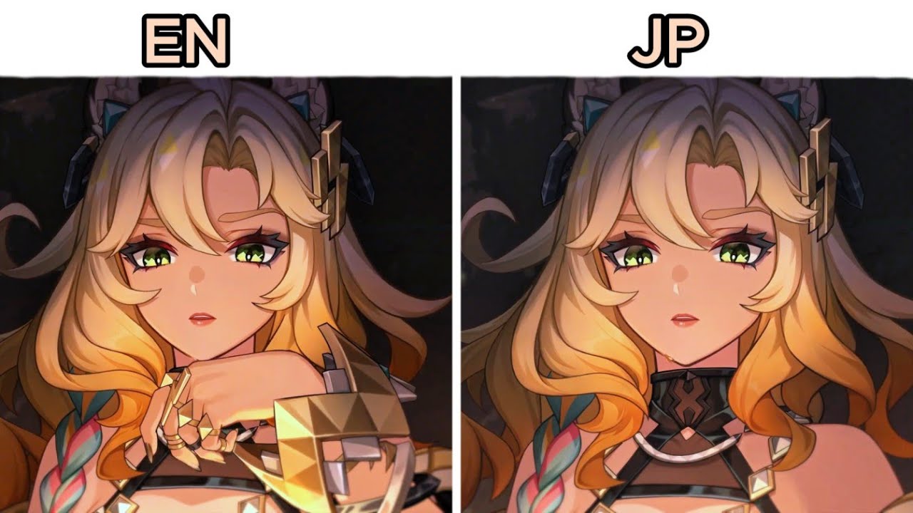 Xilonen Teaser JP Voice vs EN Voice SIde By Side - YouTube