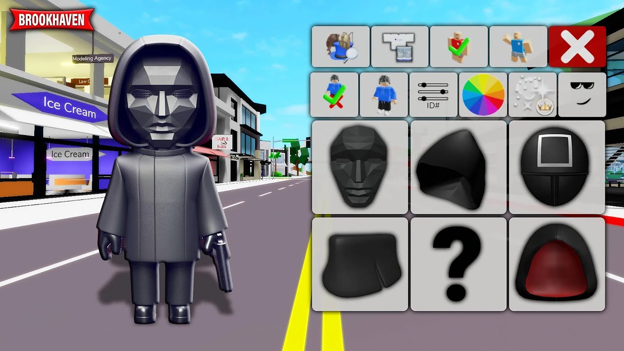 How To Make FRONT MAN (Squid Game 2) in Brookhaven | Roblox ID/CODES ...