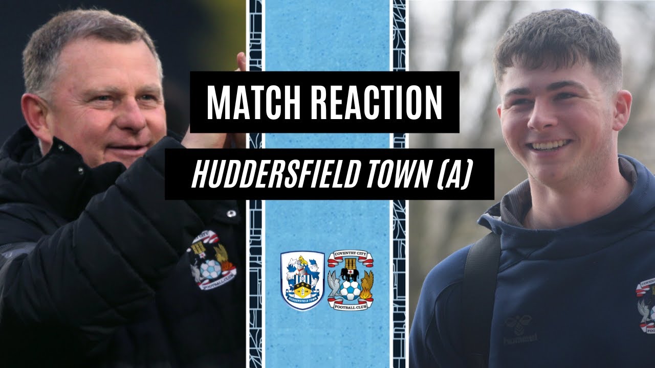 Ryan Howley and Mark Robins react to Coventry City's win over ...