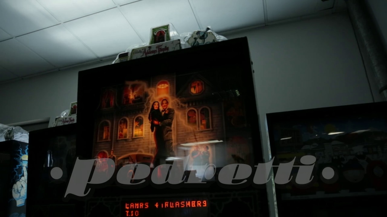 The Addams Family Pinball - Cloud Topper ledkit By Pedretti Gaming ...