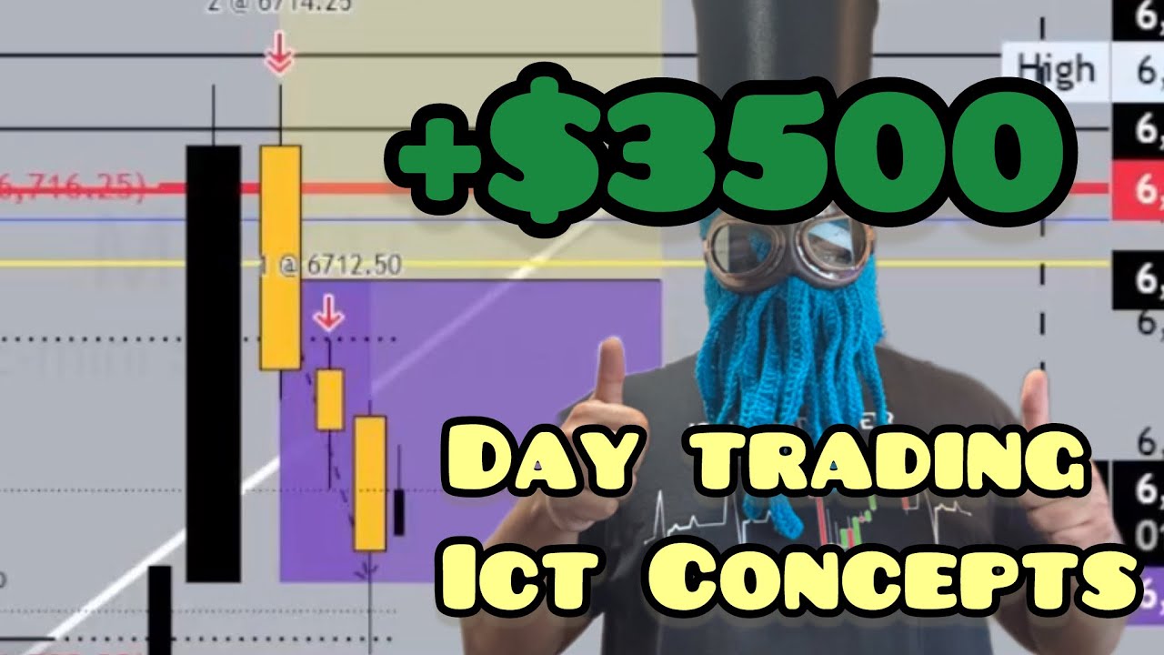 Day Trading - ICT methods - 9/30 +7 points - YouTube