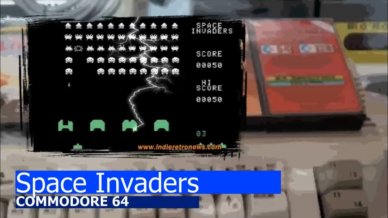 Commodore 64 -=Space Invaders=- - YouTube