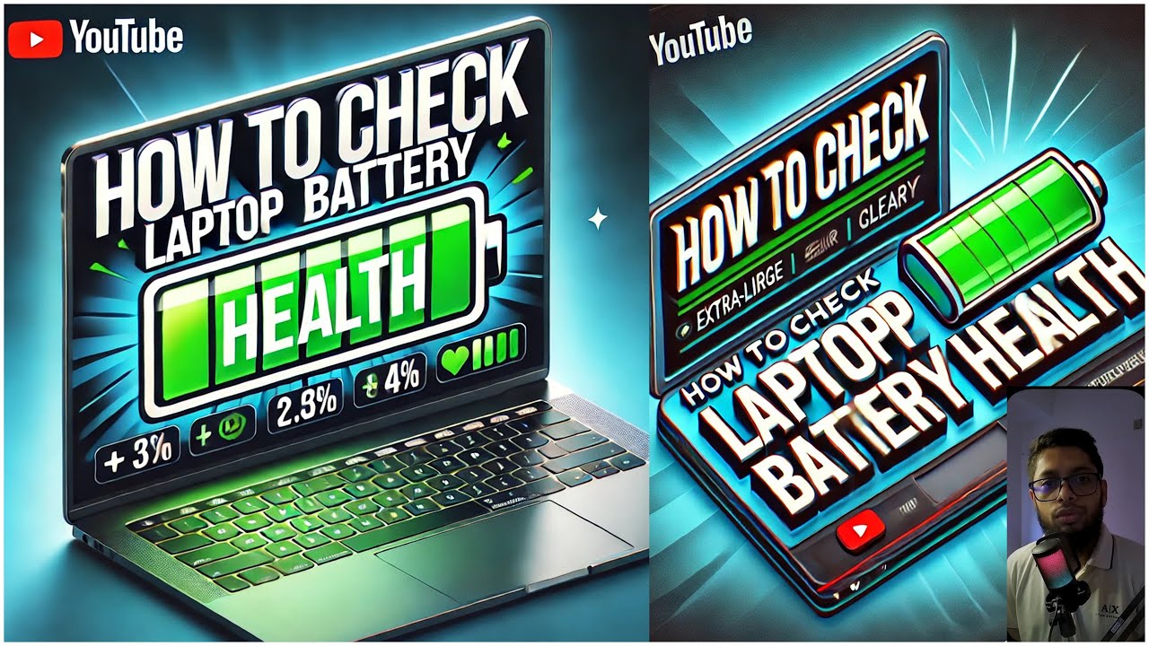 How to Check Laptop Battery Health | the cracker - YouTube